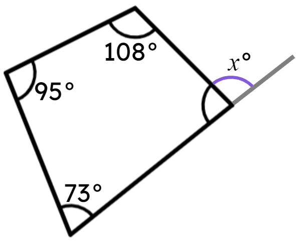 Finding Missing Angles In Polygons Worksheet Pdf