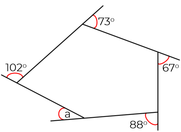 Missing Exterior Angles