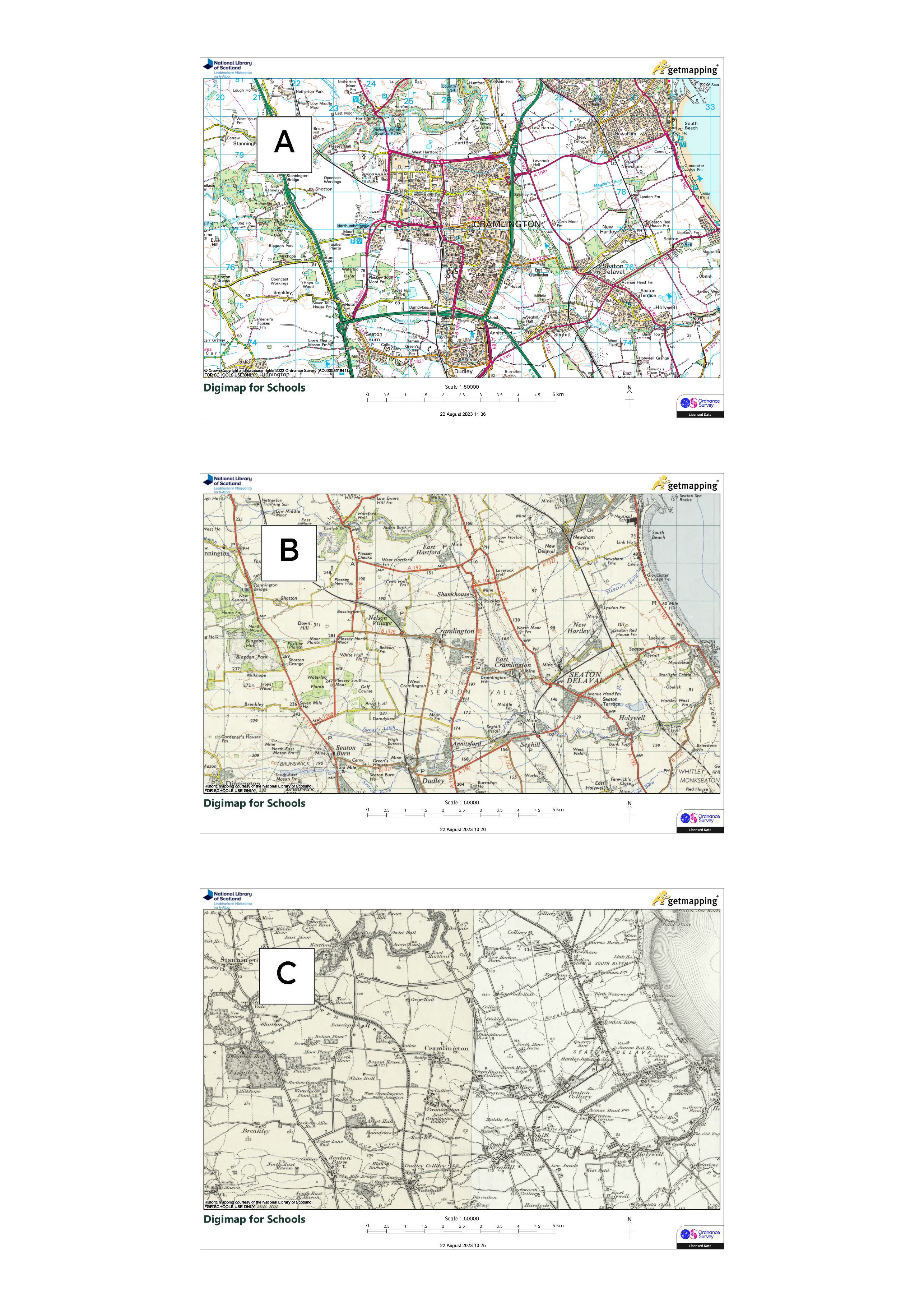 Geography Scale Worksheets Ks2