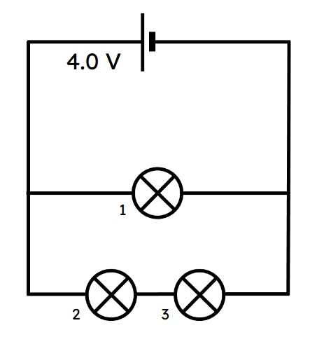 Parallel Circuit With Switch 3 Bulbs